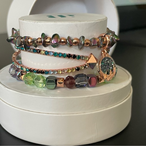 Bomb Party | Jewelry | Bp The Magic Crystal Ball Halloween Stack | Poshmark